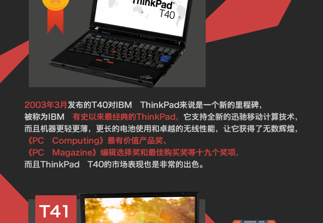 一分钟带你了解ThinkPad T系列的15年